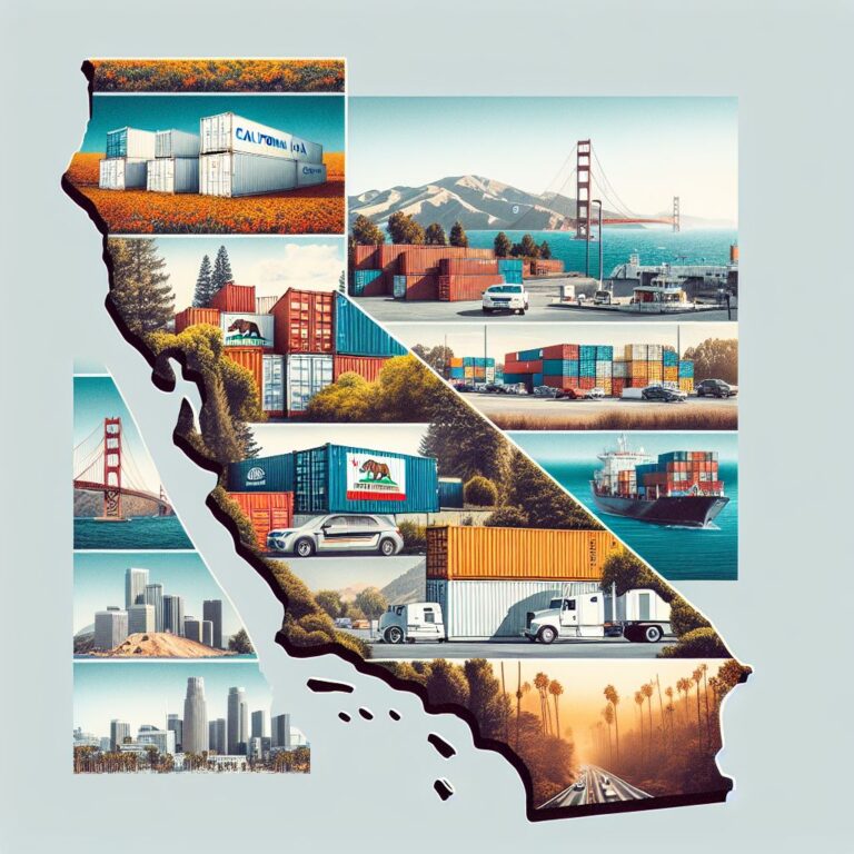 California Shipping Containers for Sale: New & Used Connex Size Guide ...