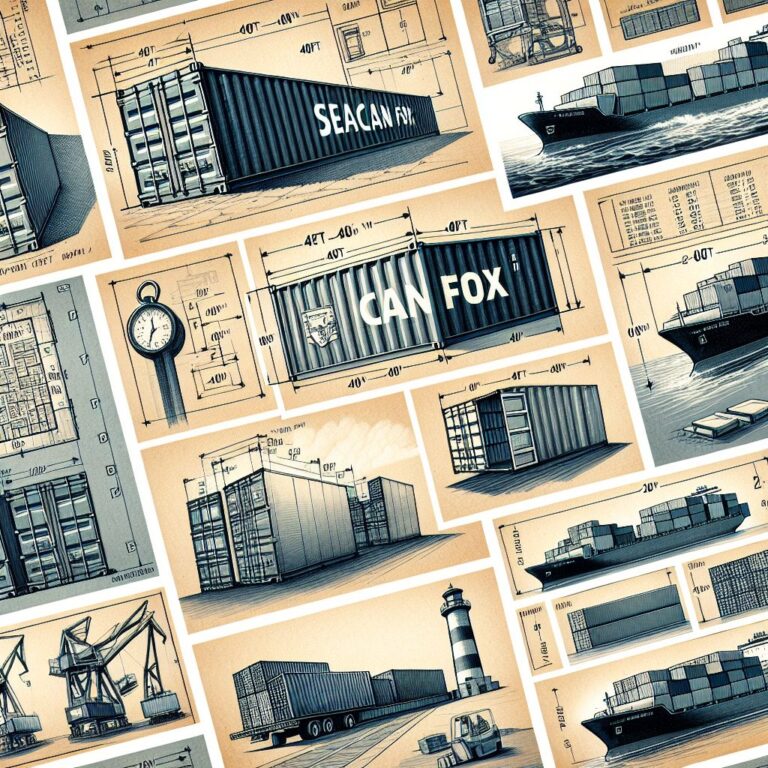 40ft Shipping Container Size: Dimensions & Capacity in Inches, MM - Sea ...