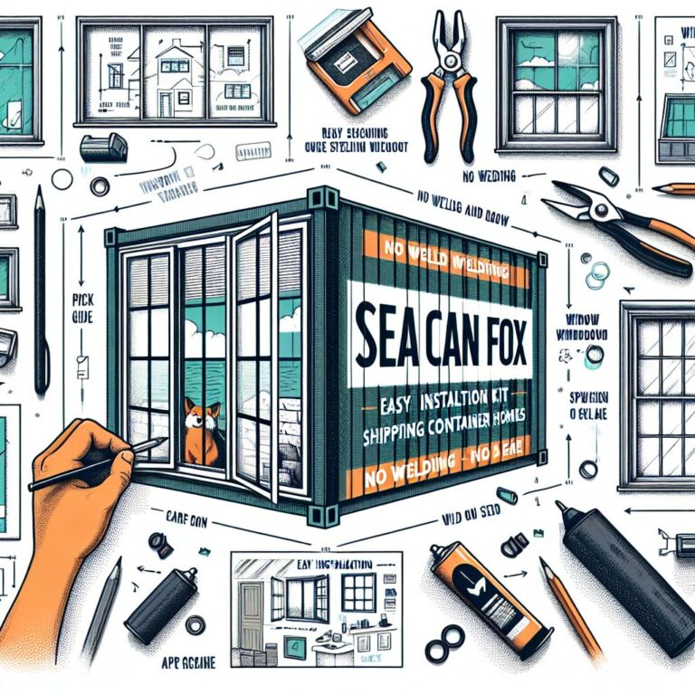 Window Kits for Shipping Container Homes: Easy Install, No Weld ...